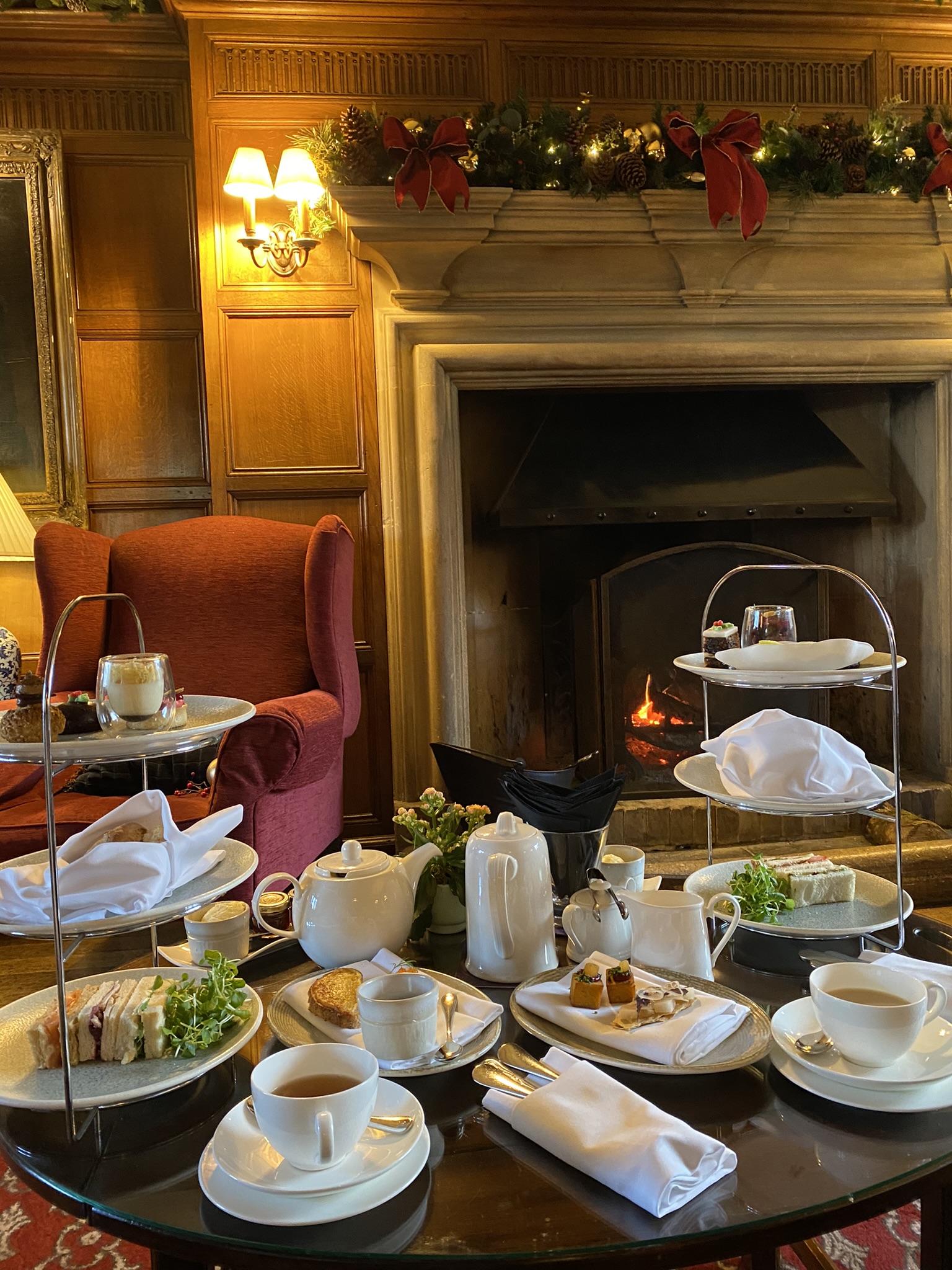 A Festive Afternoon Tea at Buckland Manor ∙ A Tale of Two Teas ...