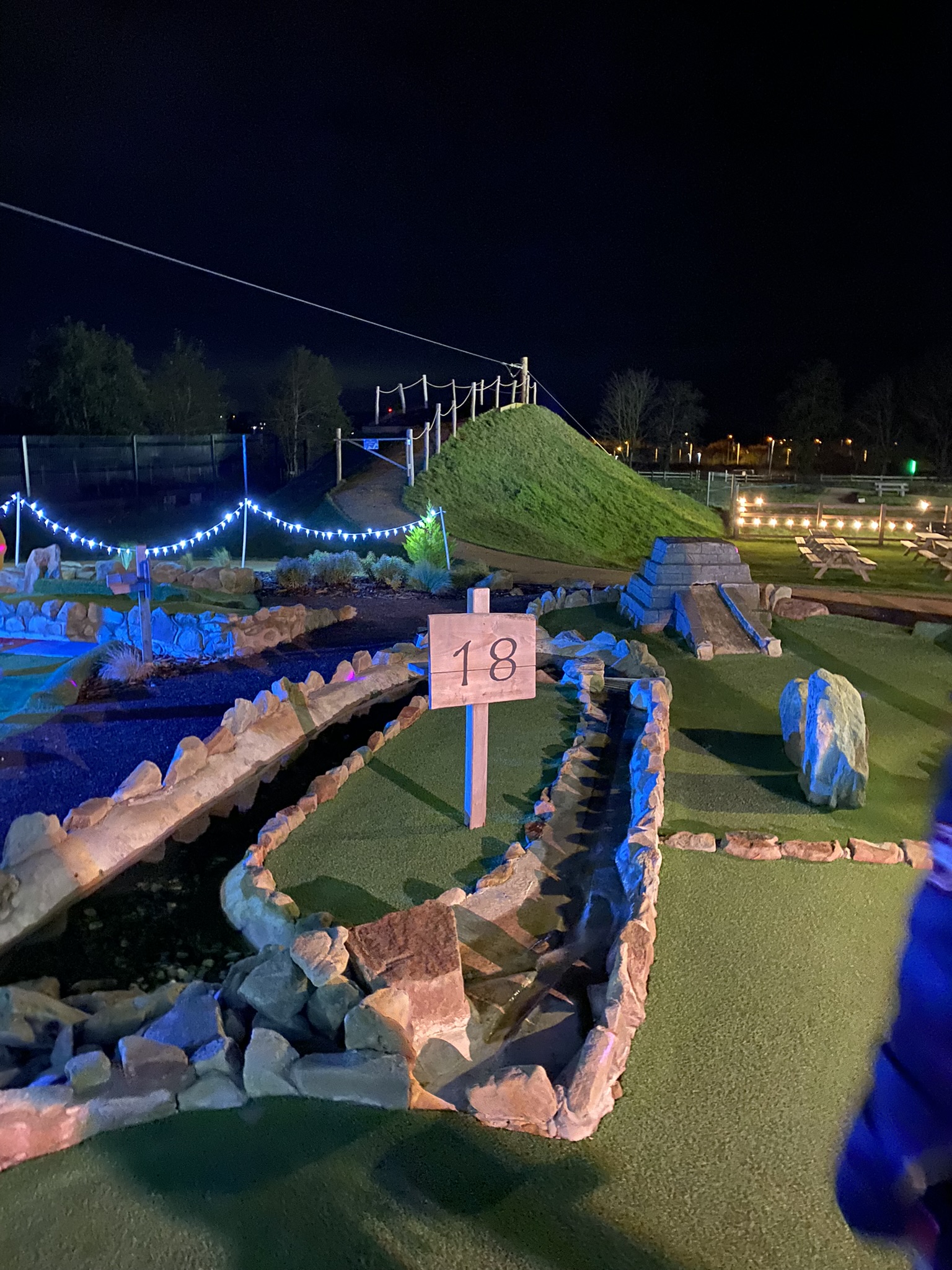 Glow Golf in The Lost Valley: Festive Fun and Adventure in Evesham ...