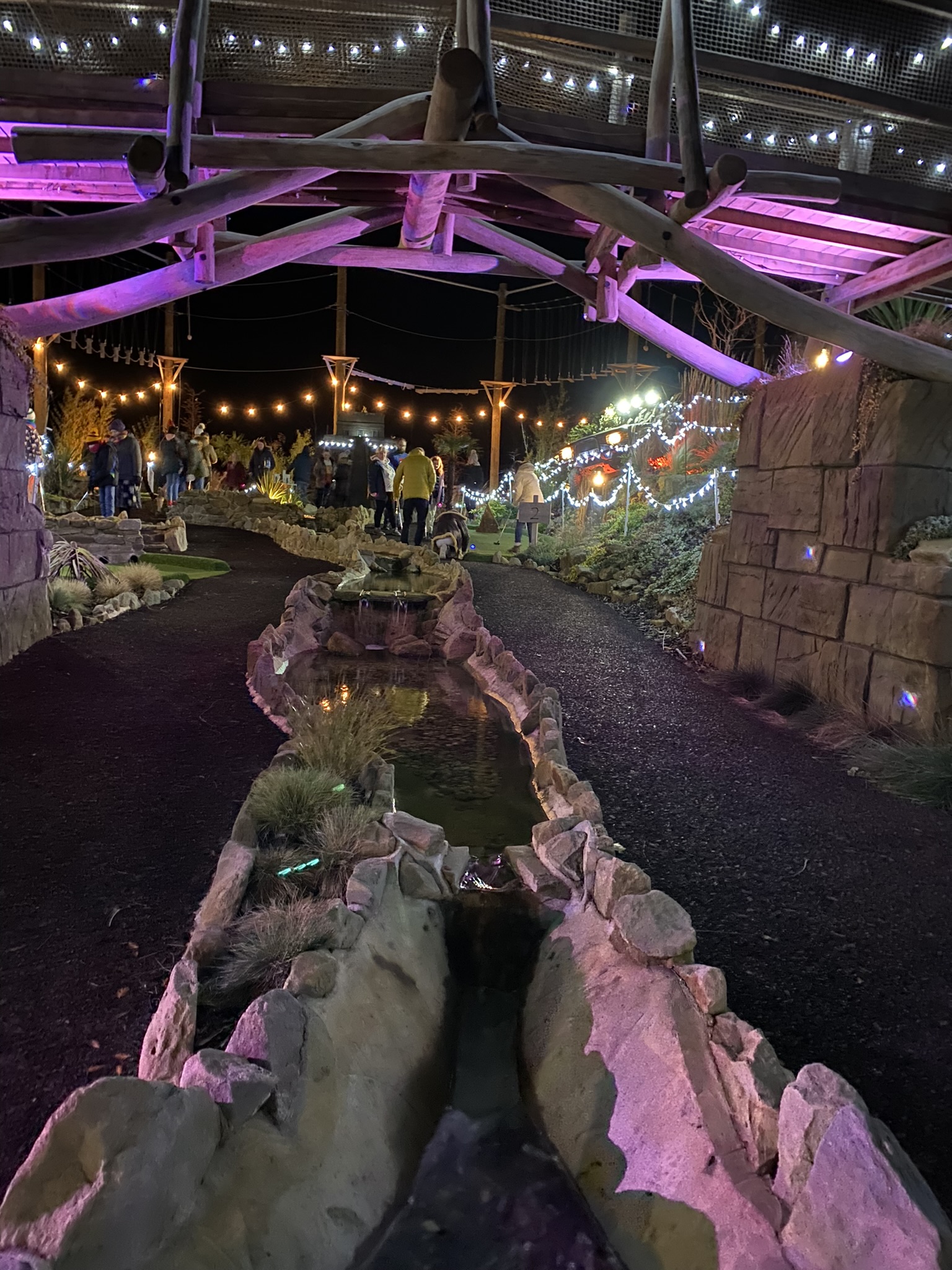 Glow Golf in The Lost Valley: Festive Fun and Adventure in Evesham ...