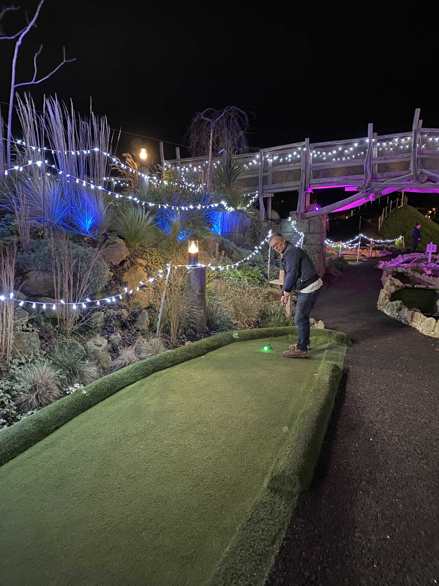 Glow Golf in The Lost Valley: Festive Fun and Adventure in Evesham ...