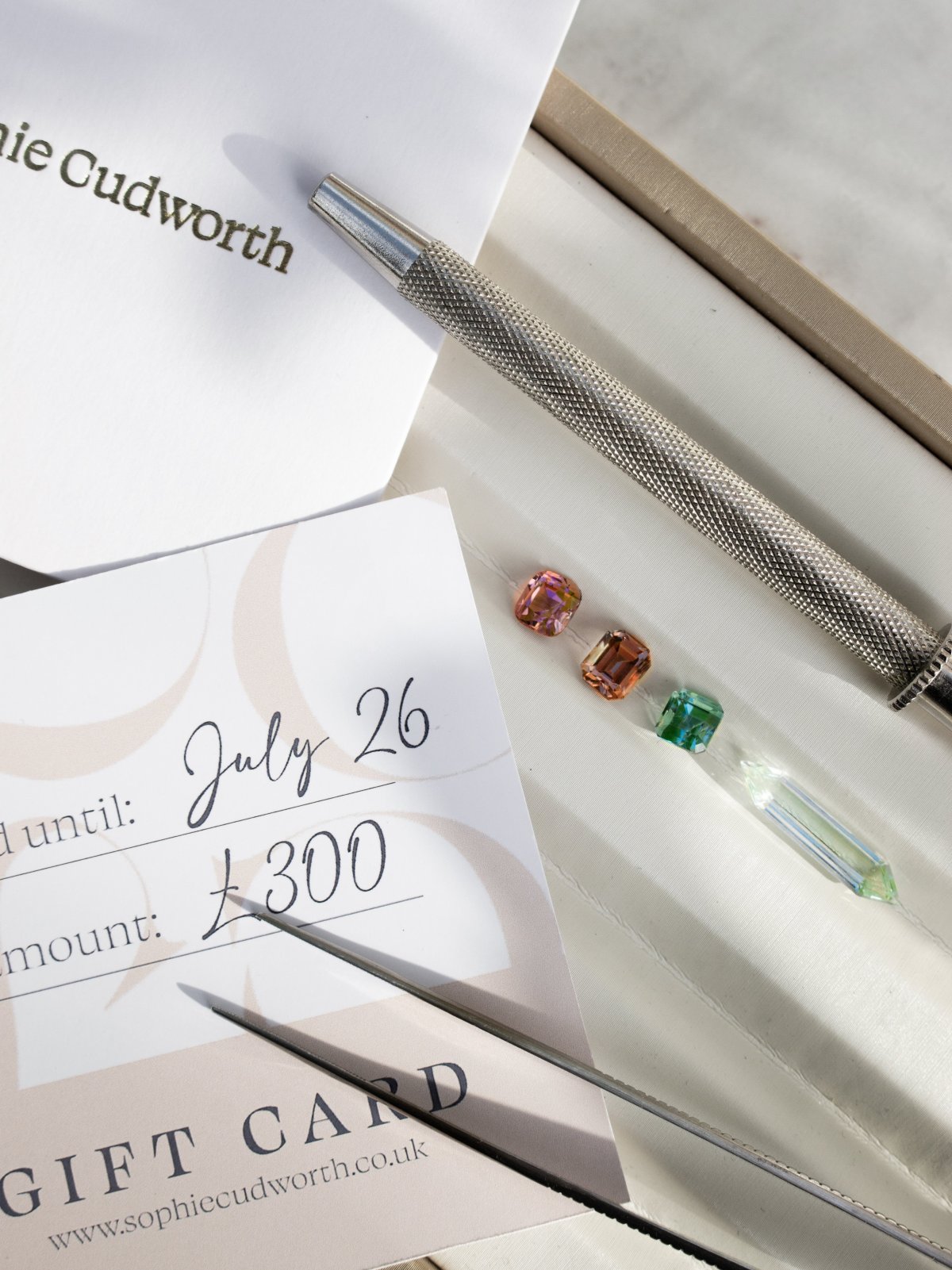 Win a gemstone and voucher worth up to £1000 ∙ Sophie Cudworth ...